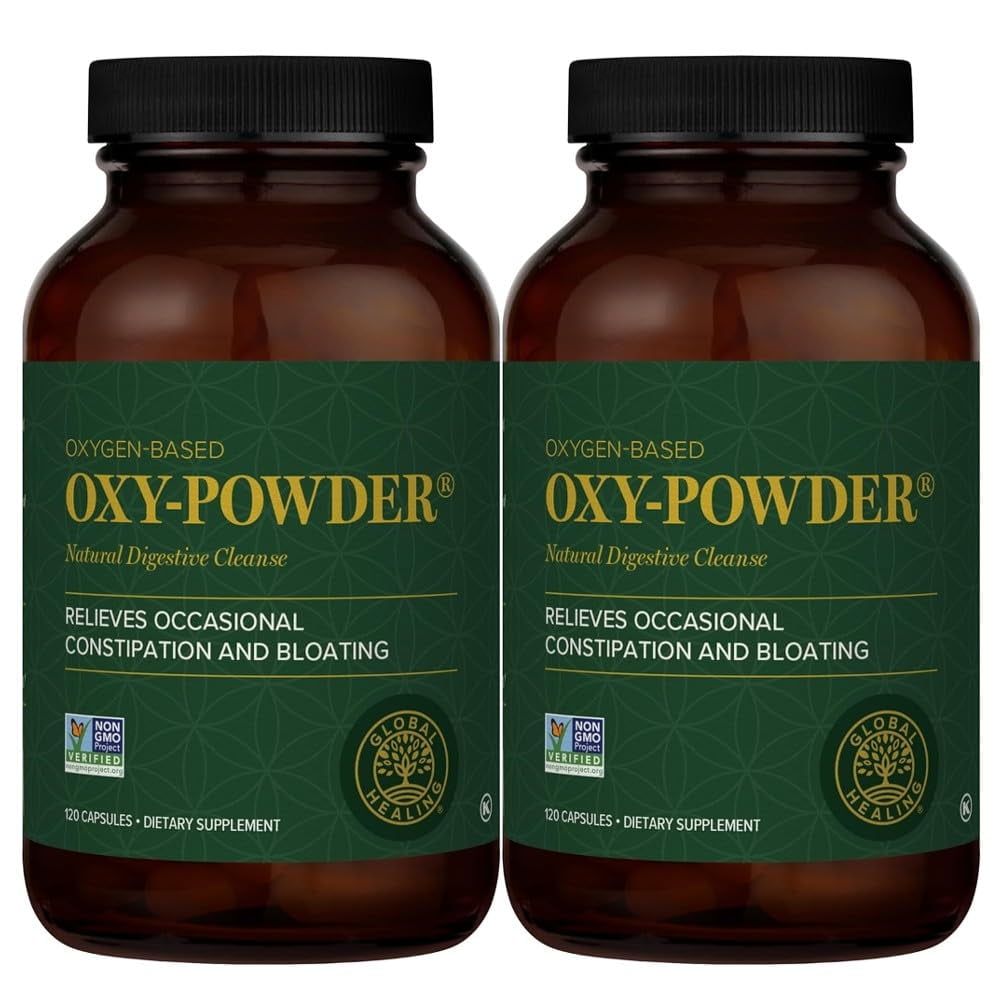 Colon Cleanse Global Healing Center Oxy-Powder 240 cápsulas | Walmart ...