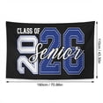 Congrats Grad Banner Blue and Gold Graduation Decor, 2026 Senior ...
