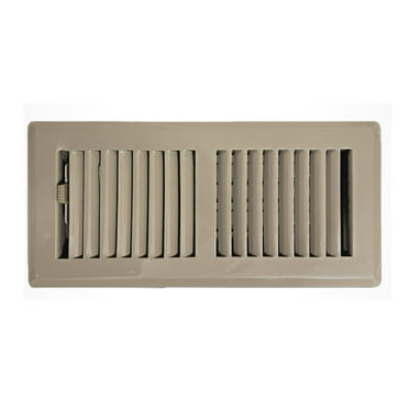 Maurice Franklin Louver 3 in. W X 3 in. L Gloss Brown Aluminum Mini ...