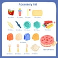 30PCS Color clay TOYS Cake machine Color Dough Set for Kids with ...