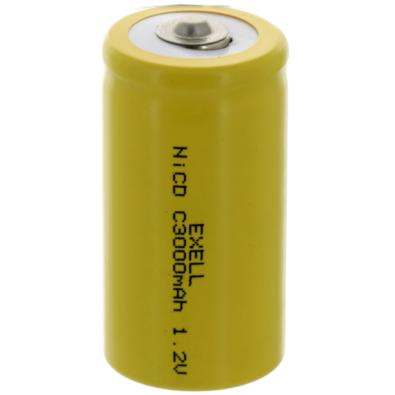 Exell C Size 1 2V 3000mAh NiCD Button Top Rechargeable Battery FAST USA exell-c-size-1-2v-3000mah-nicd-button-top-rechargeable-battery-fast-usa