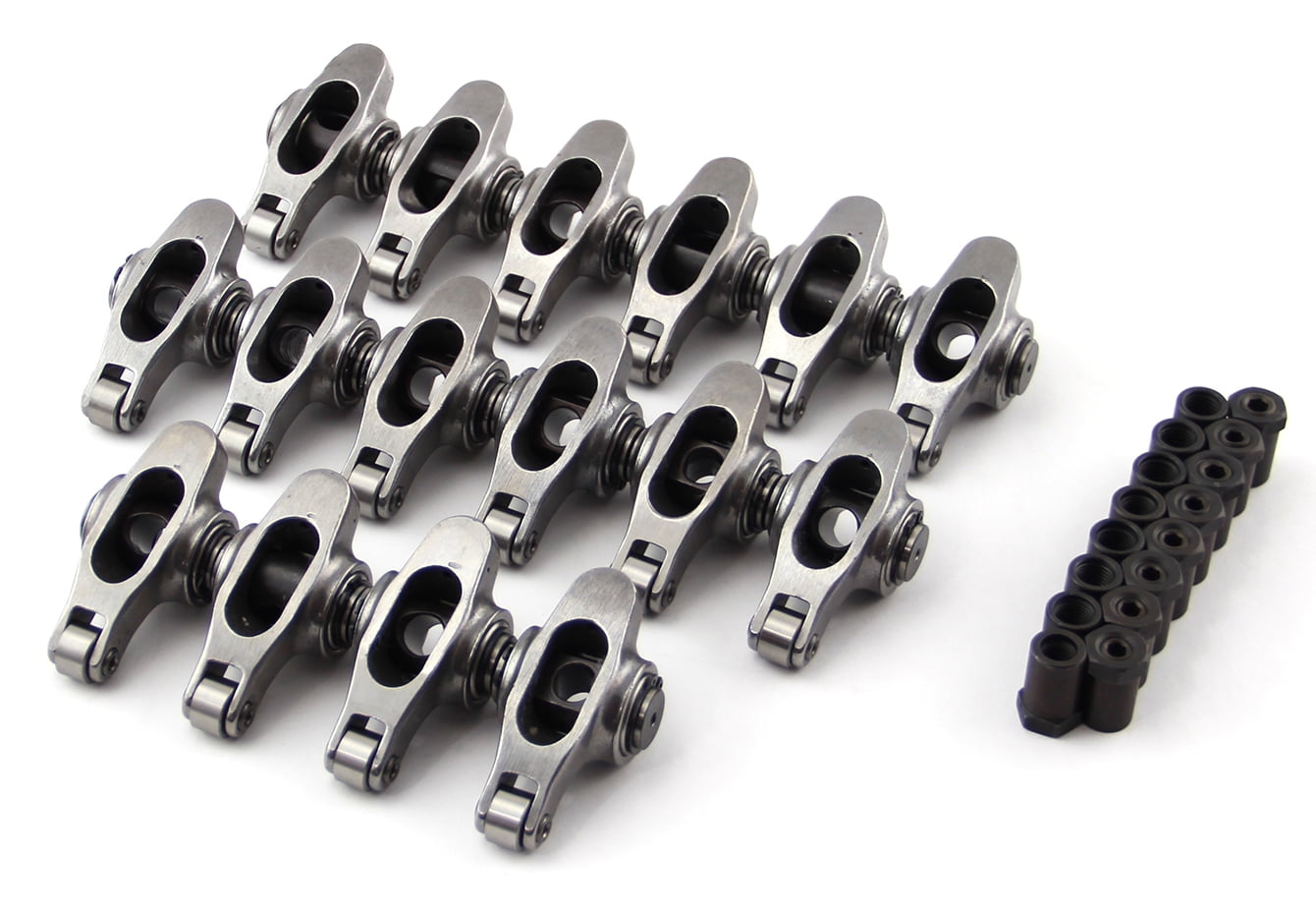 Speedmaster PCE261107201 Stainless Steel Roller Rocker Arm Set Big ...