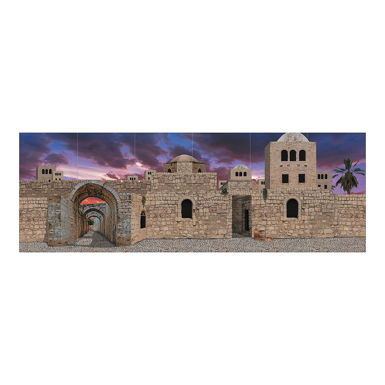 Scene To Bethlehem Backdrop Banner - Party Decor - 6 Pieces - Walmart.com