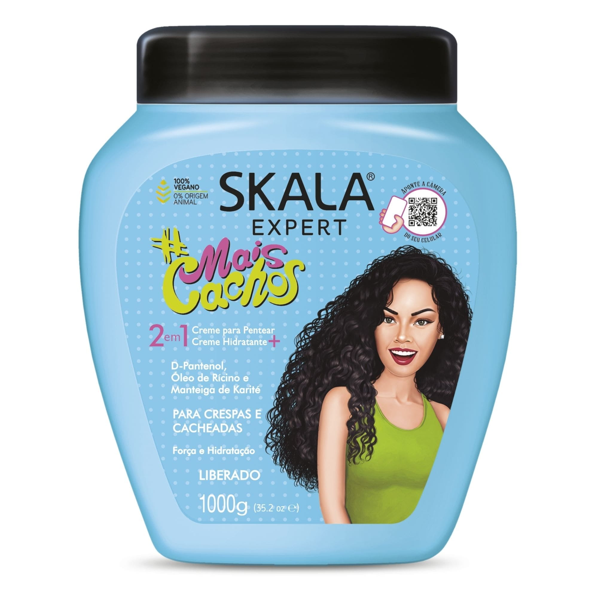 Crema Skala Rizos Tratamiento Para Peinar Cabello Rizado 1kg | Bodega ...