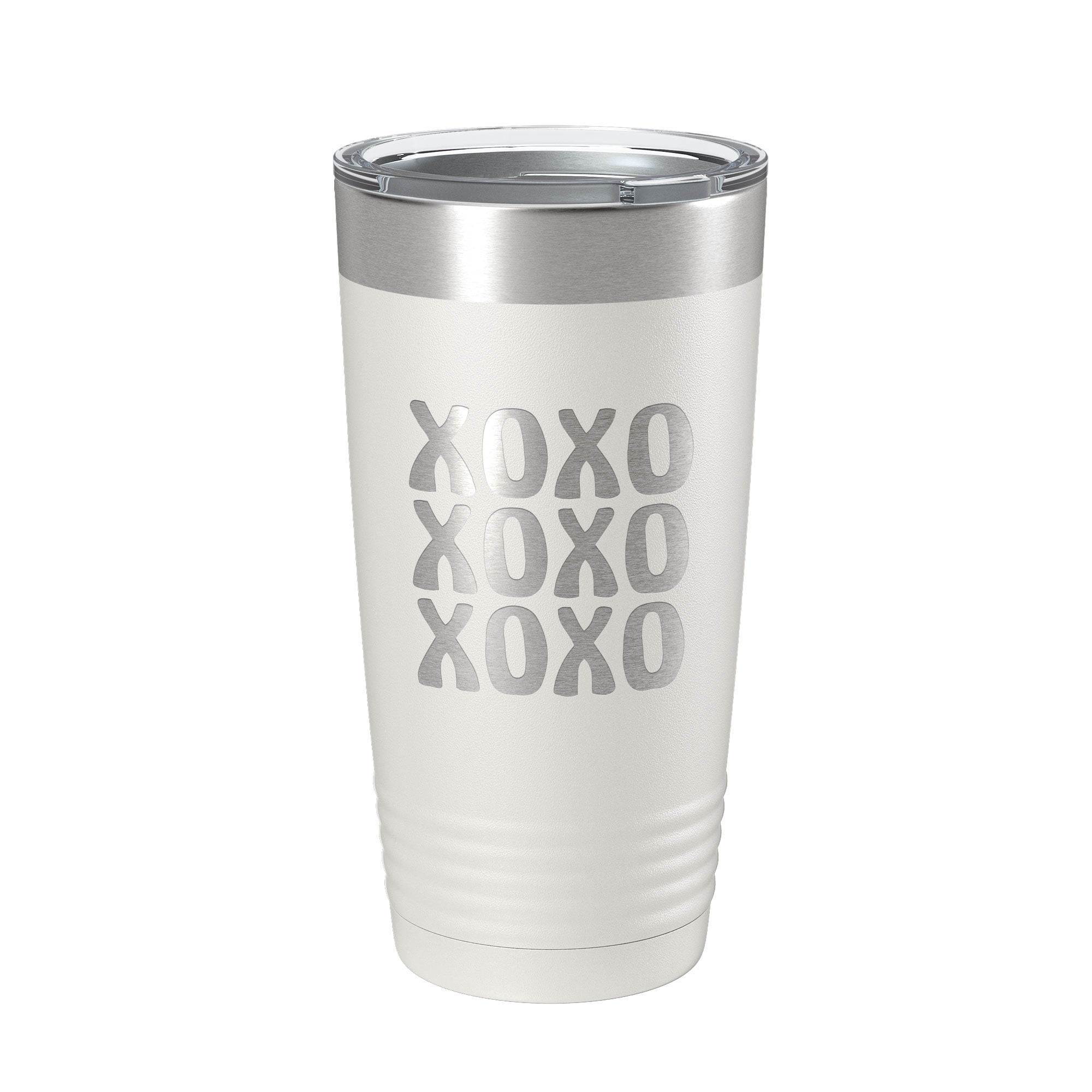 XOXO Tumbler Hugs And Kisses Travel Mug Insulated Laser Engraved Coffee ...