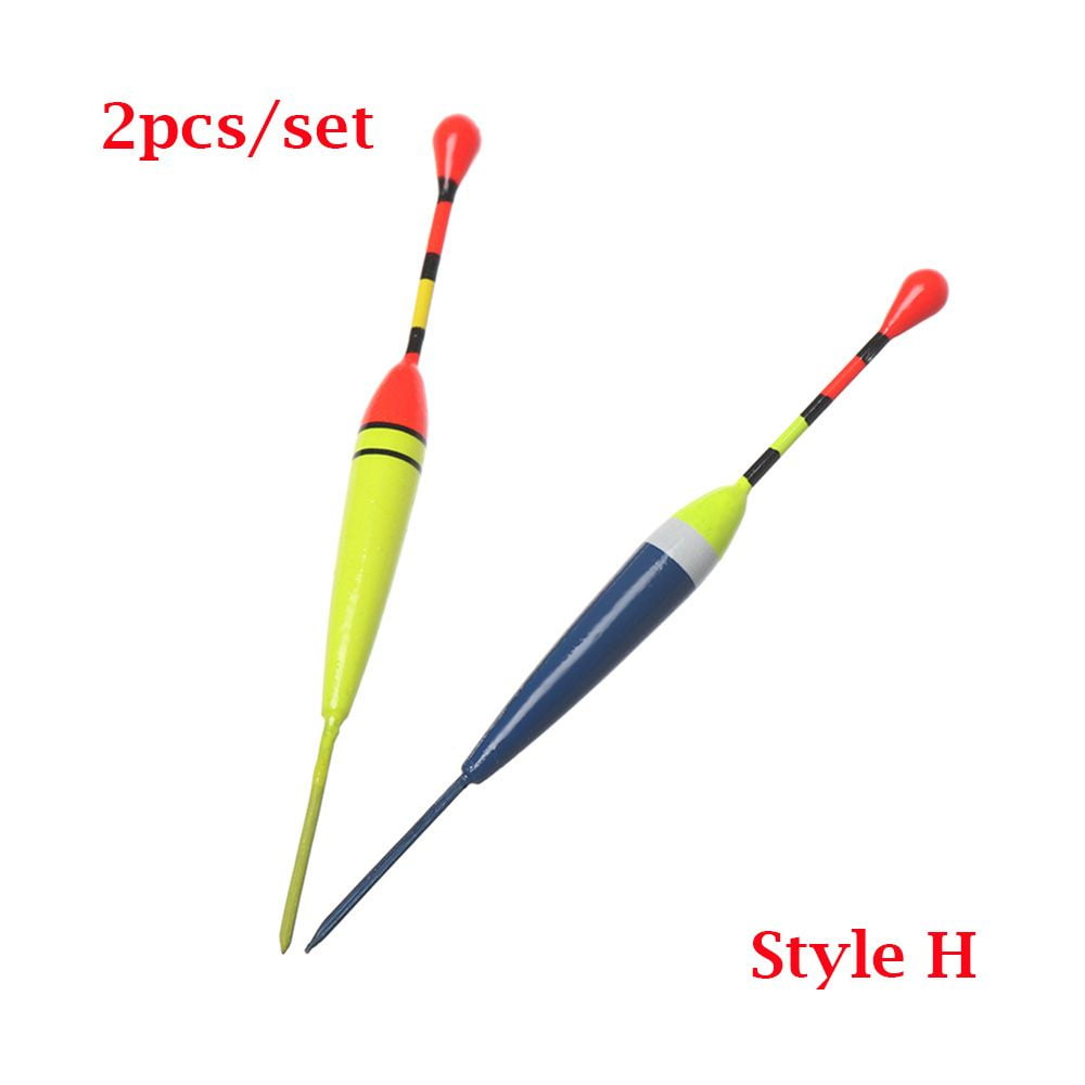 2PCS New Slip Drift Tube Outdoor Assorted Sizes Ice Fishing Lure Float ...