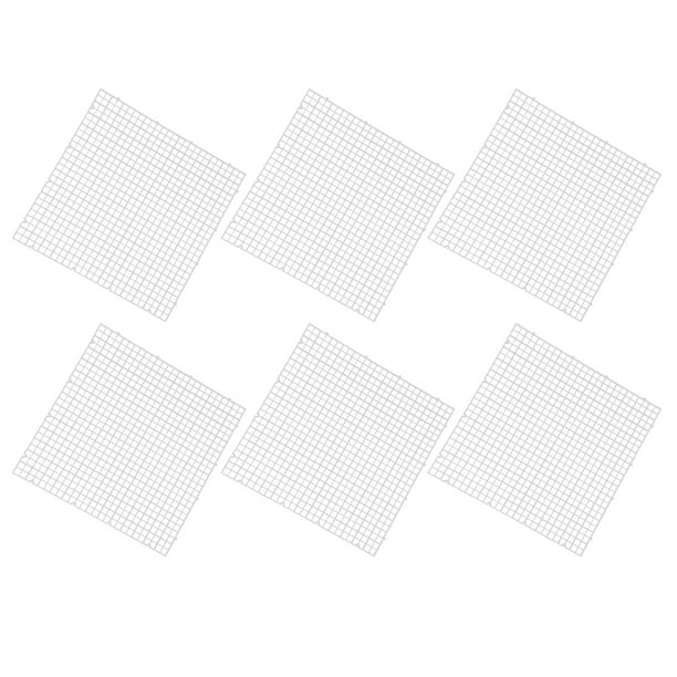 Fish Filter Tray, Combined Splicing Design 6Pcs Multifunctional Plastic ...