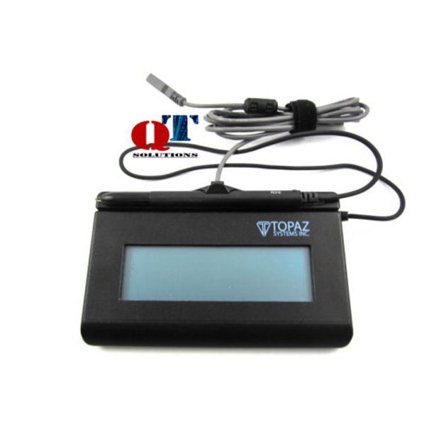 *NEW* Topaz SignatureGem T-LBK462-BSB-R USB Wired Signature Terminal ...