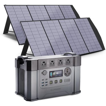 ALLPOWERS S700 Solar Generator Kit, 700W 606Wh Portable Power Station ...
