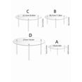 Acrylic Round Cake Stand Dessert Display Rack, Transparent Crystal ...