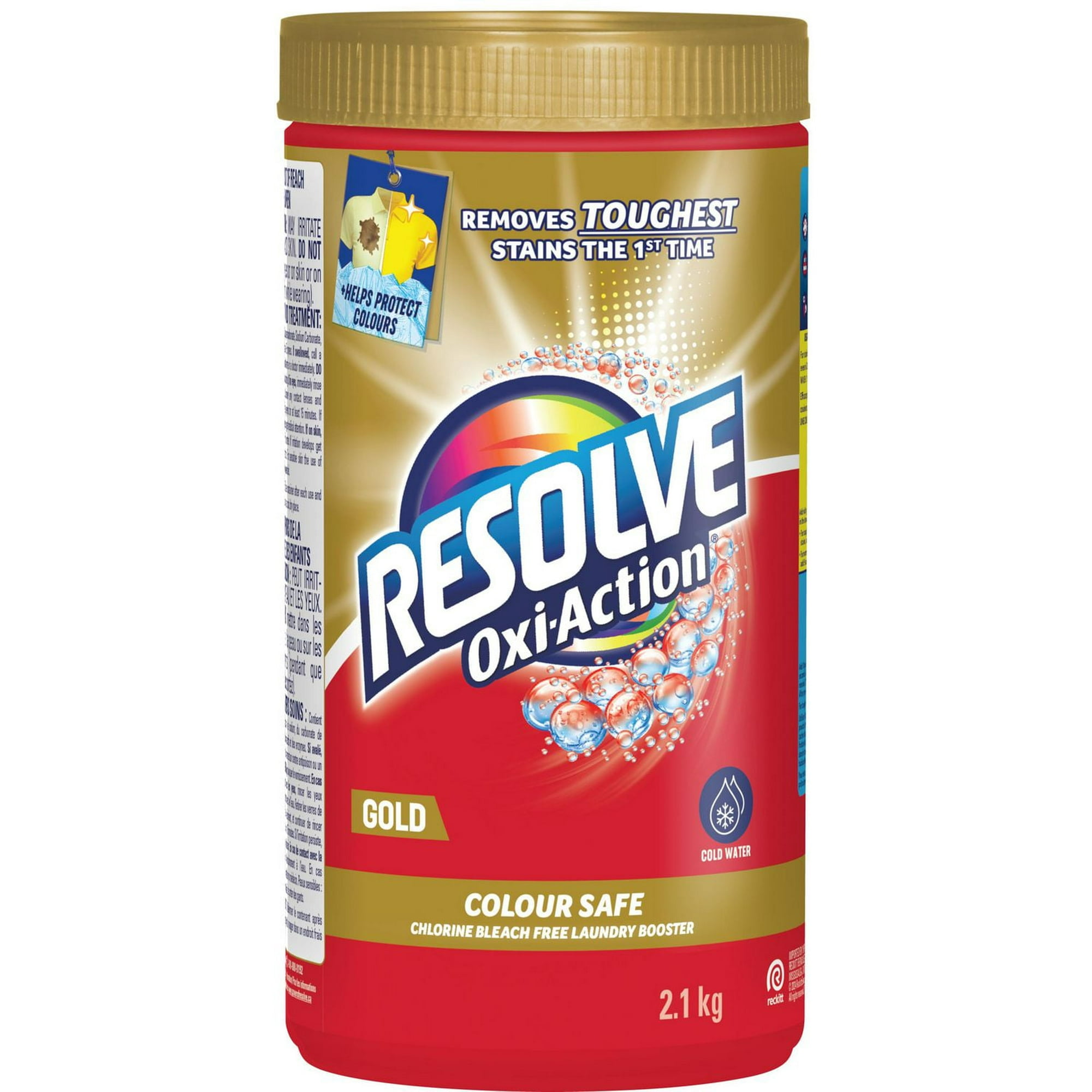 Click here for Resolve In Wash Powder - Gold Oxi-Action 2.1 Kg prices