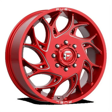 Fuel D117 Warp Beadlock 17X9 6X139.7 -15Et 125.1Cb Candy Red Wheel ...