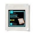 Medline Optifoam Gentle EX Bordered Foam Adhesive Dressing, Super Absorbent, Waterproof ...