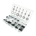 225pcs Black Rubber Washer Sealing Rings Assortment Plumbing Auto ...