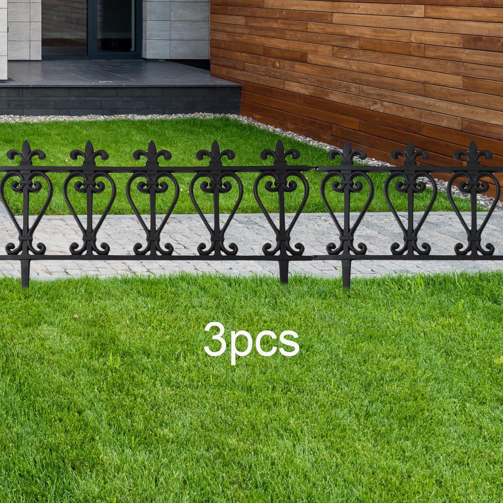 Animal Barrier Fence, Garden Fencing, Detachable Flexible Edging Flower ...
