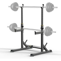 Adjustable Squat Rack,Multi-Function Barbell Rack for Weight Lifting ...