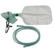 1pk Adult Non-Rebreather Oxygen Mask w/6.8Ft Crush Resistant Tubing ...