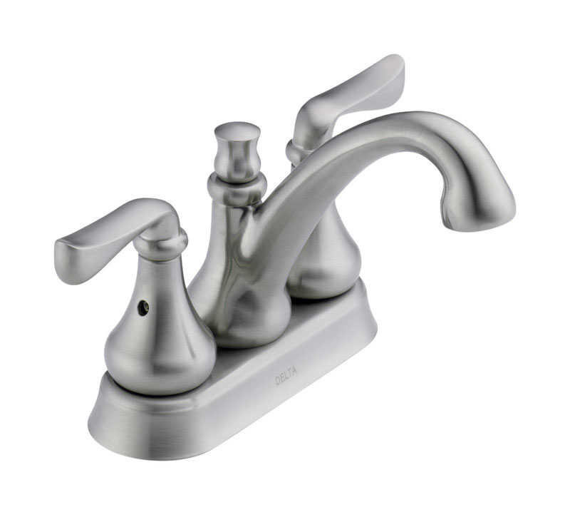 Delta Aubrey Stainless Steel Two Handle Laundry Faucet 4 in. - Walmart.com