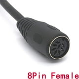 8 PIN DIN CABLE Male to Male Male to Female MIDI Extension Cord for ...