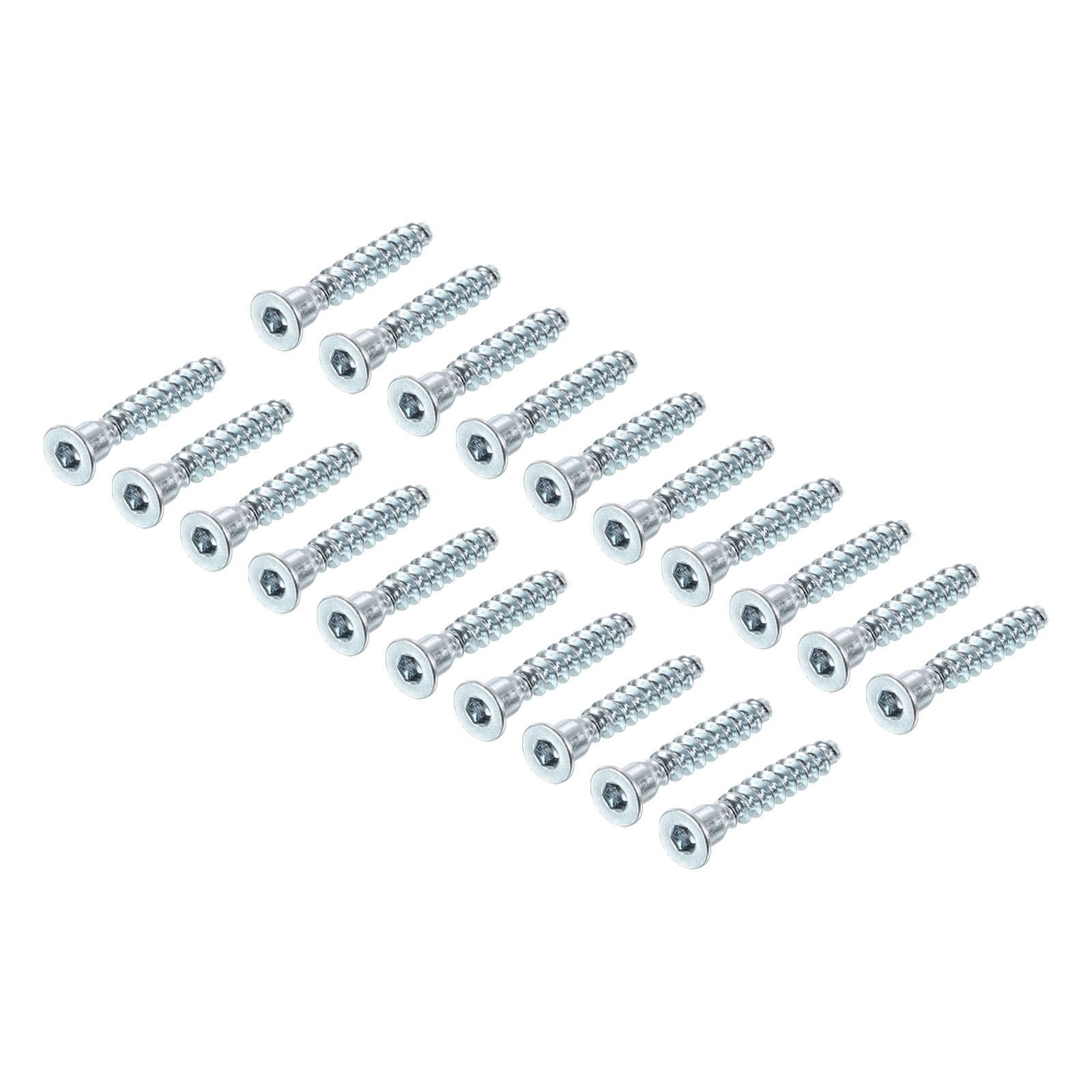 Click here for Uxcell Furniture Confirmat Screw 6.3x40mm Hex Sock... prices