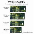 Anime Rainy Forest Bus Stop Mouse Pad 31.5 x 11.82 Inches Rubber Desk ...