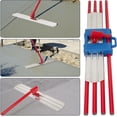 Bull Float Magnesium Concrete Tool Kit – Round End, Adjustable Handle ...