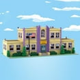 MOC-148028 Modular Springfield Church Building Blocks Set Creative ...