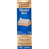 Wood Model Kit: Log Cabin - Walmart.com