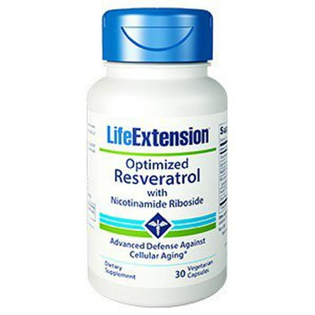 Optimized Resveratrol with Nicotinamide Riboside Life Extension 30 ...