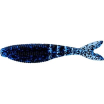 Yamamoto 4" Zako Swimbait Blue W/Large Black Flake - Walmart.com