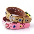 Kids Cute Hollow Flower Casual Belts for Girls and Boys 0.9" Width ...