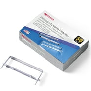 ACCO Economy Prong Fasteners, Complete Set, 2" Capacity, Box of 50 ...
