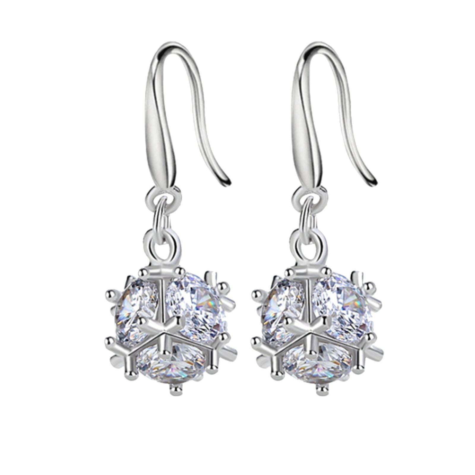 Click here for Mklekyygold Earrings Six Earrings With Encrusted E... prices