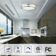 "ENERGETIC 14"" LED Ceiling Light, Bright Dimmable Flush Mount for ...