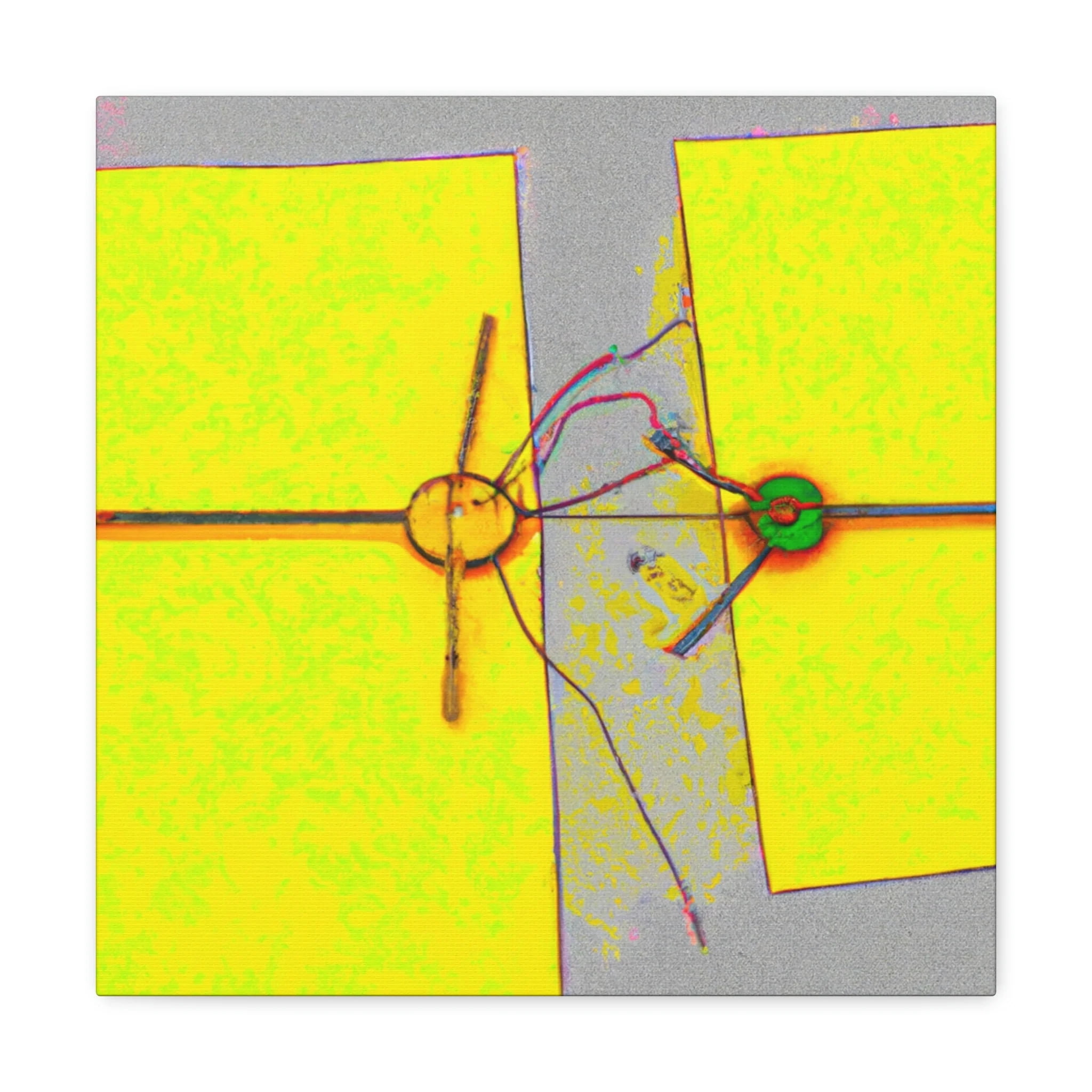 Crystalline Chaos Vision - Canvas - Walmart.com