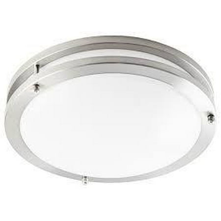Slim Ceiling Mount Fixture White 8 inch, 18Watt,Dimmable, 5000K Cool ...