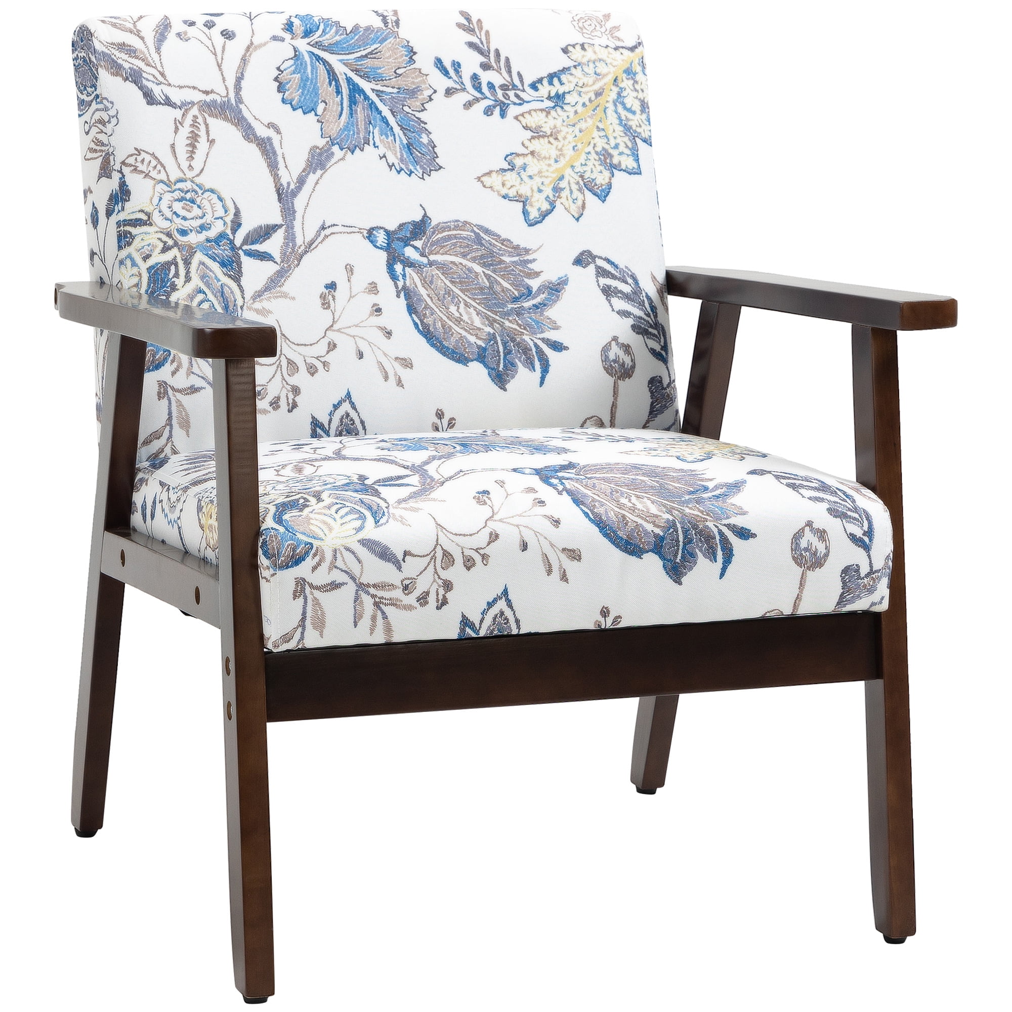 Click here for Homcom Modern Accent Chair With Cushioned Seat And... prices