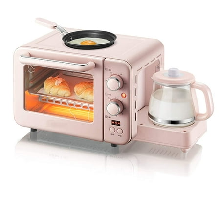 breakfast machine multifunctional Toaster Oven Mini Oven, 3 In 1 ...