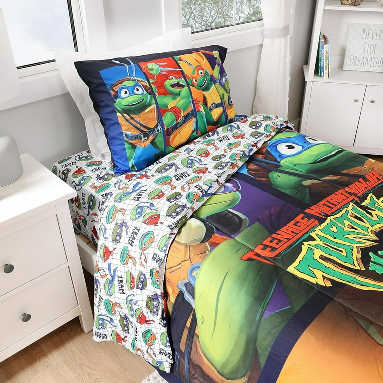 Ninja Turtles Bed Set For Full Bed Nickelodeon Teenage Mutant Ninja