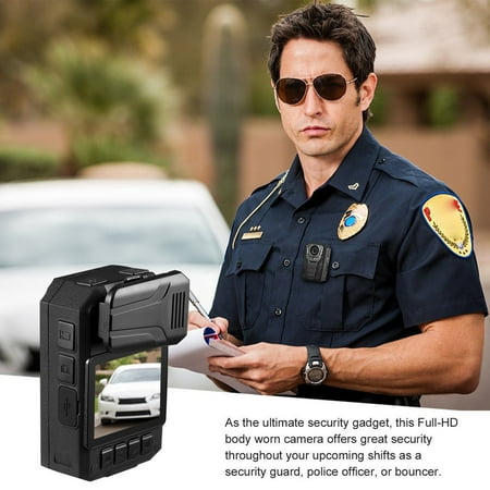LESHP 1296P Full Waterproof Police Body Camera Security Gadget With 2 ...