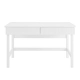 Better Homes & Gardens Lillian Fluted Desk, White Finish - Walmart.com