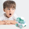 Green Press Rolling Stunt Dumper Truck Toy Car 360 Degree Rotation Kids ...