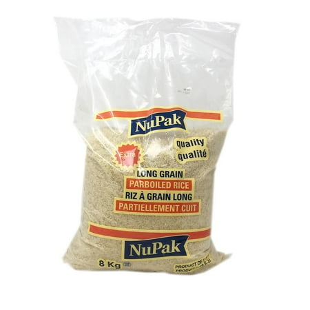 NuPack Extra Long Grain Parboiled Rice, 8kg - Walmart.ca