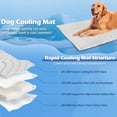Kobolaf Dog Cooling Mat Portable Dog Cool Bed for Summer Non-Slip ...