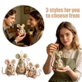 3Pcs Patchwork Mouse Sewing Craft Kit for Adults, DIY Stuffed Mice ...