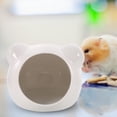 BESTYASH White Ceramic Hamster Hut Cooling Nest for Small Pets ...