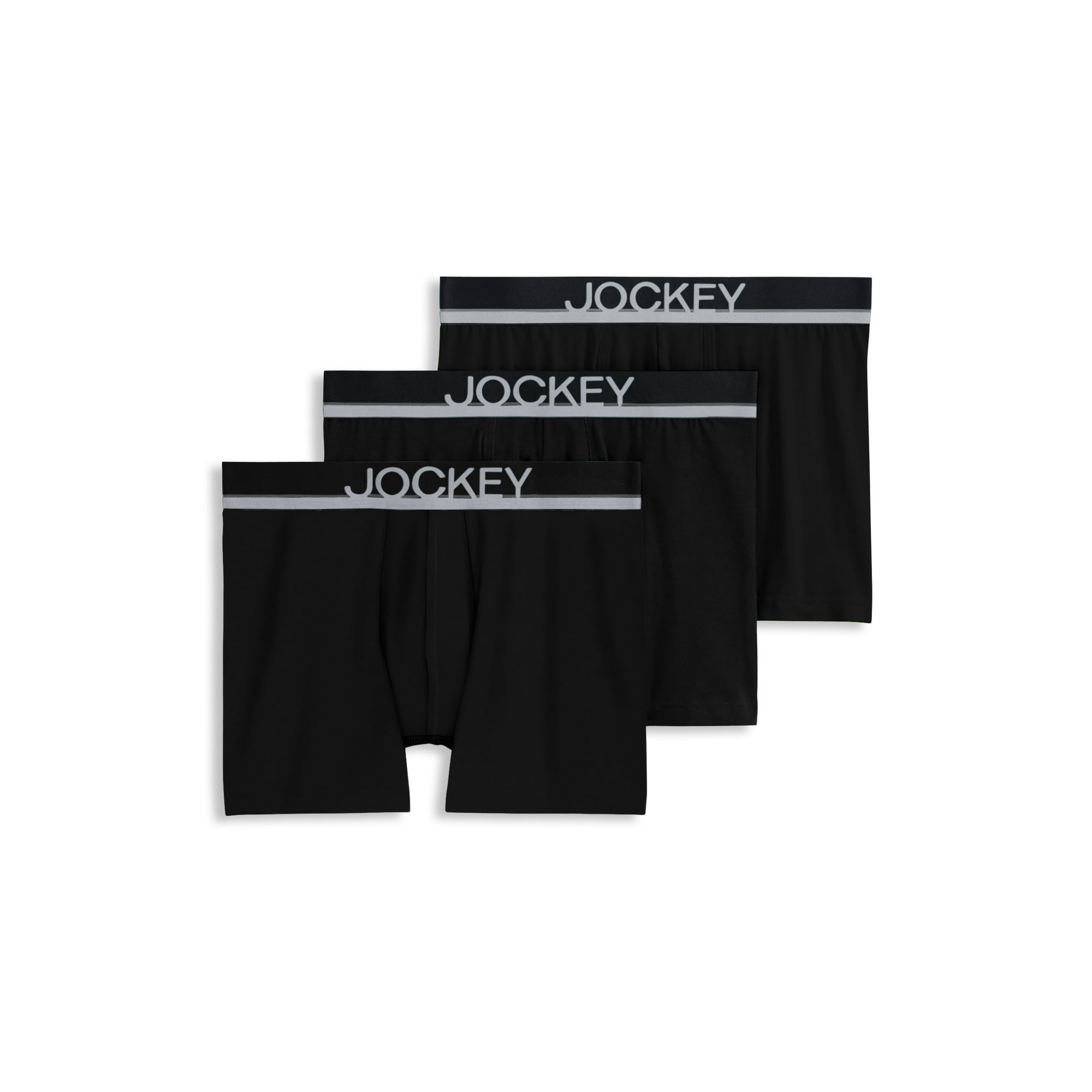 Click here for Jockey Mens True Style 4 Trunk - 3 Pack prices