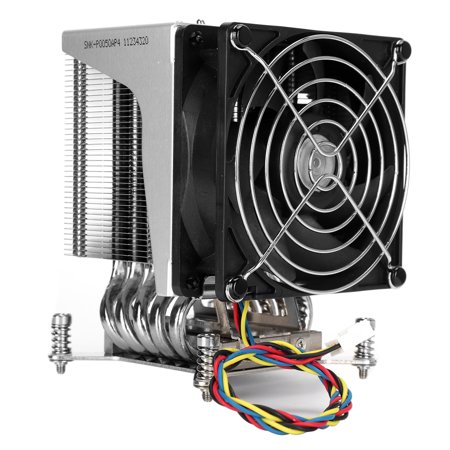 CPU Heatsink Fan, Computer CPU Cooler Low Noise Square And Narrow LGA ...