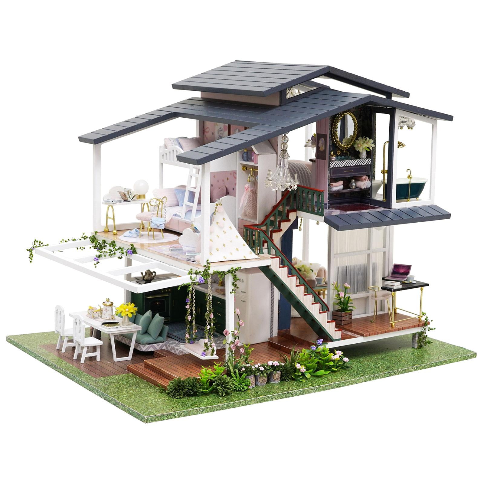 Click here for Beloving Dollhouse Miniature With Furniture Diy Wo... prices