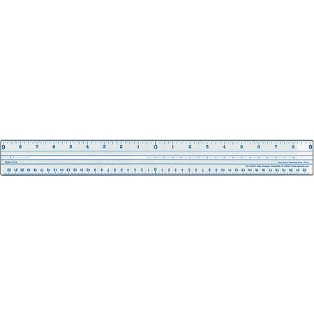 Acme Plastic Ruler 18", Zero Centering - Walmart.com